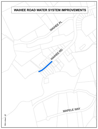 Waihee Road Water System Improvements Project - Board of Water Supply